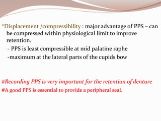 Secondary impression in complete denture CD | PPTX