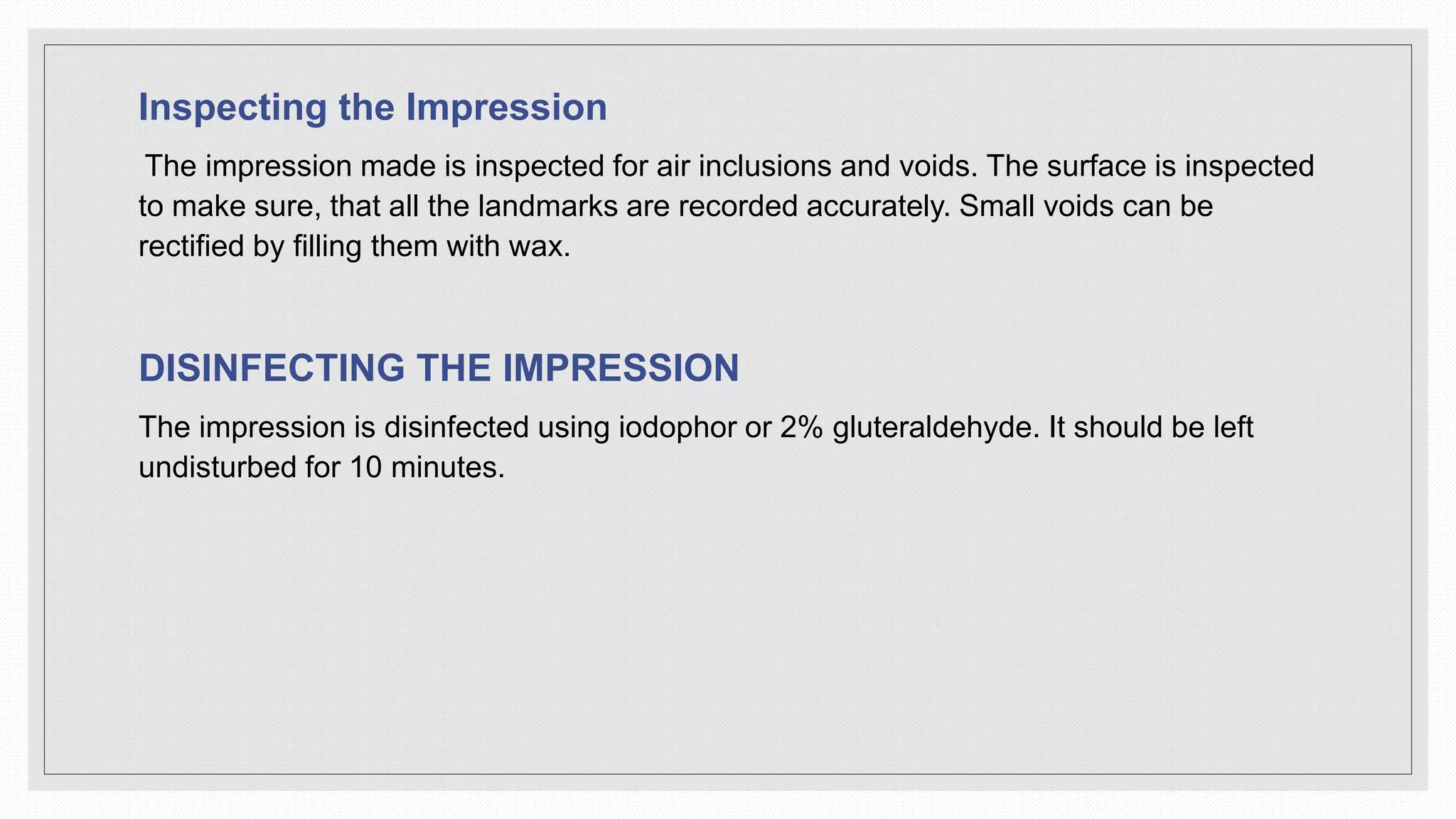 Final impression (shivani deshpande) | PPTX