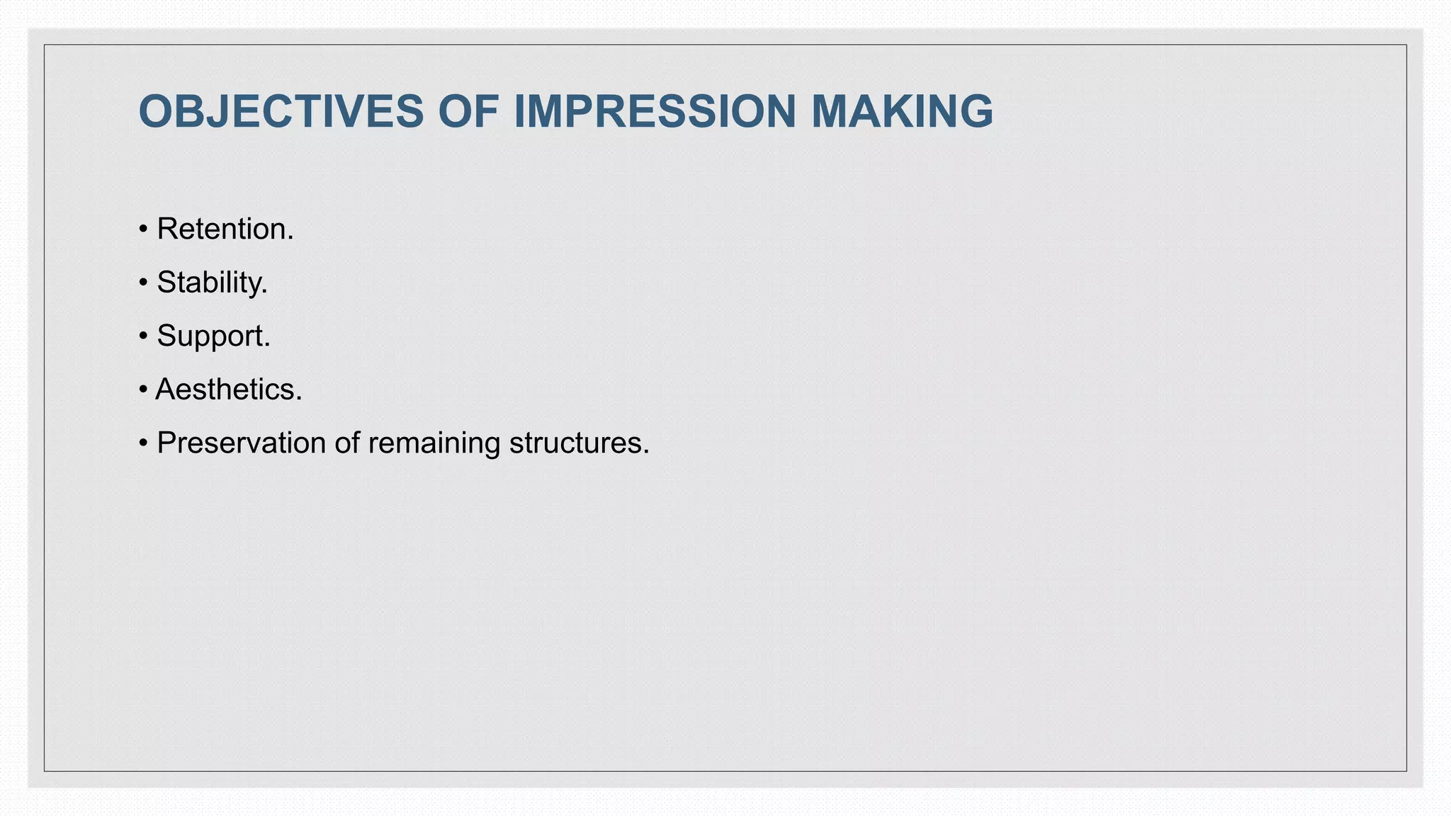 Final impression (shivani deshpande) | PPTX