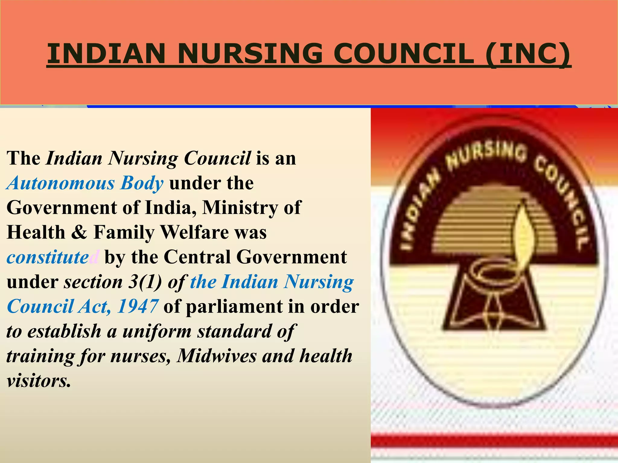 India Nursing Council, State Nursing Council, Nursing board ...