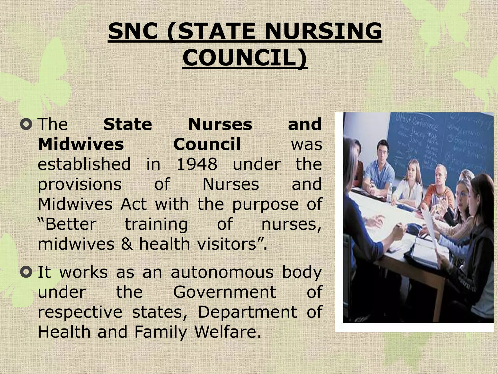 India Nursing Council, State Nursing Council, Nursing board ...