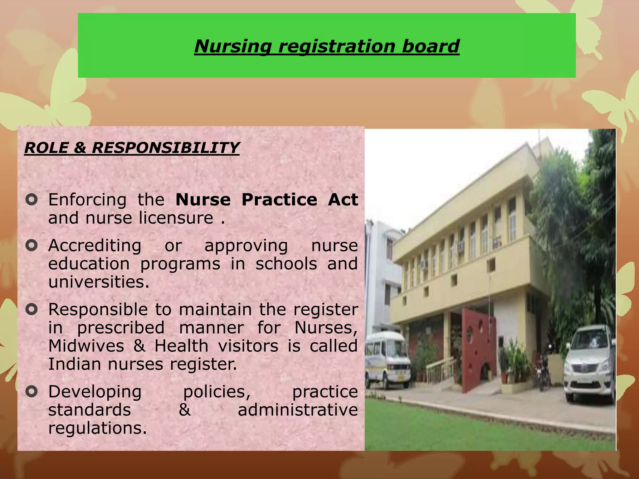 India Nursing Council, State Nursing Council, Nursing board ...