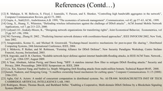 Incentive based DDoS defense | PPT