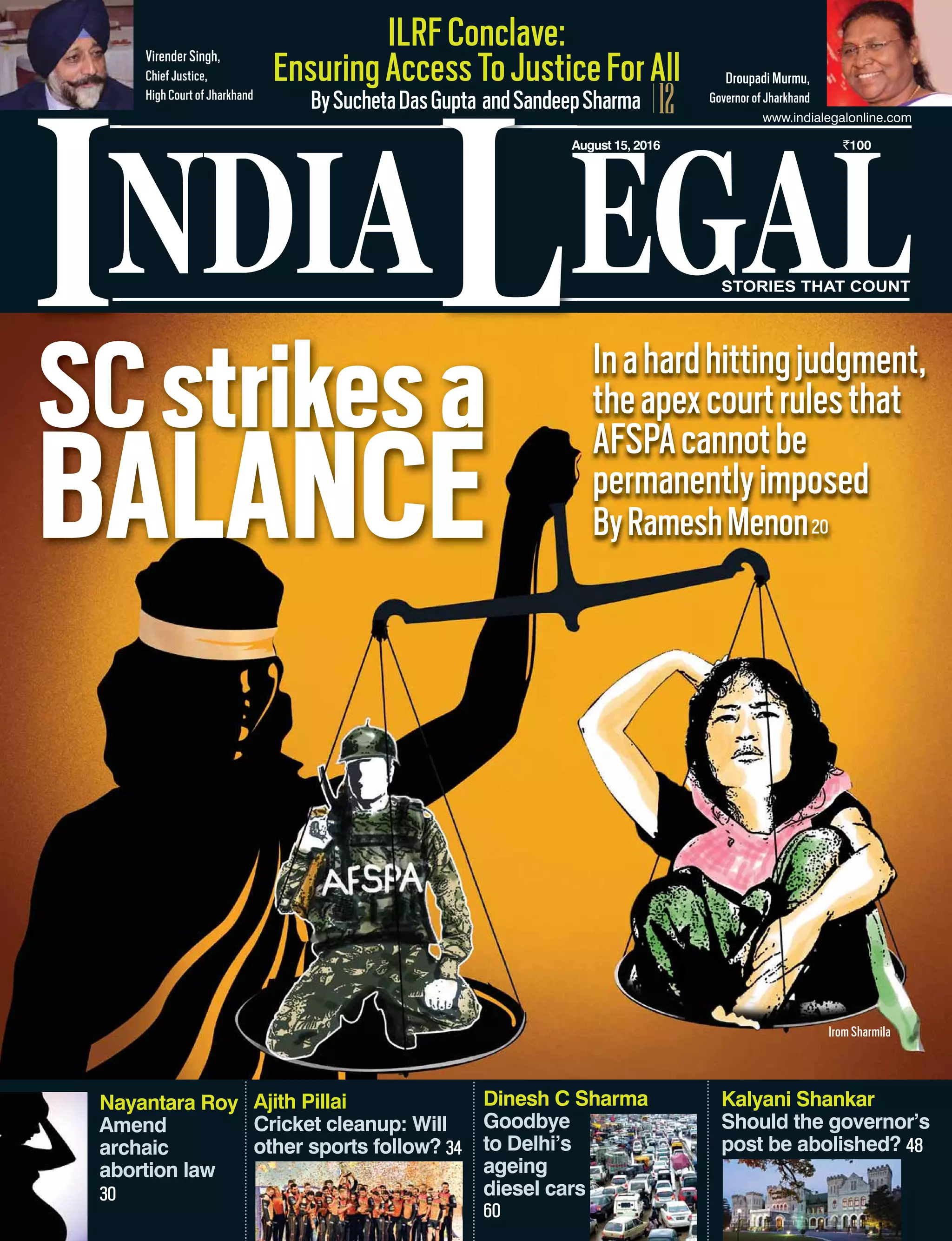 India Legal 15 August 2016 | PDF