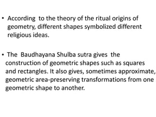 Final india’s contribution to geometry[1] | PPTX
