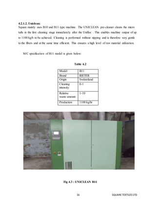 Final industrial report (SQUARE Textiles Limited) | DOCX