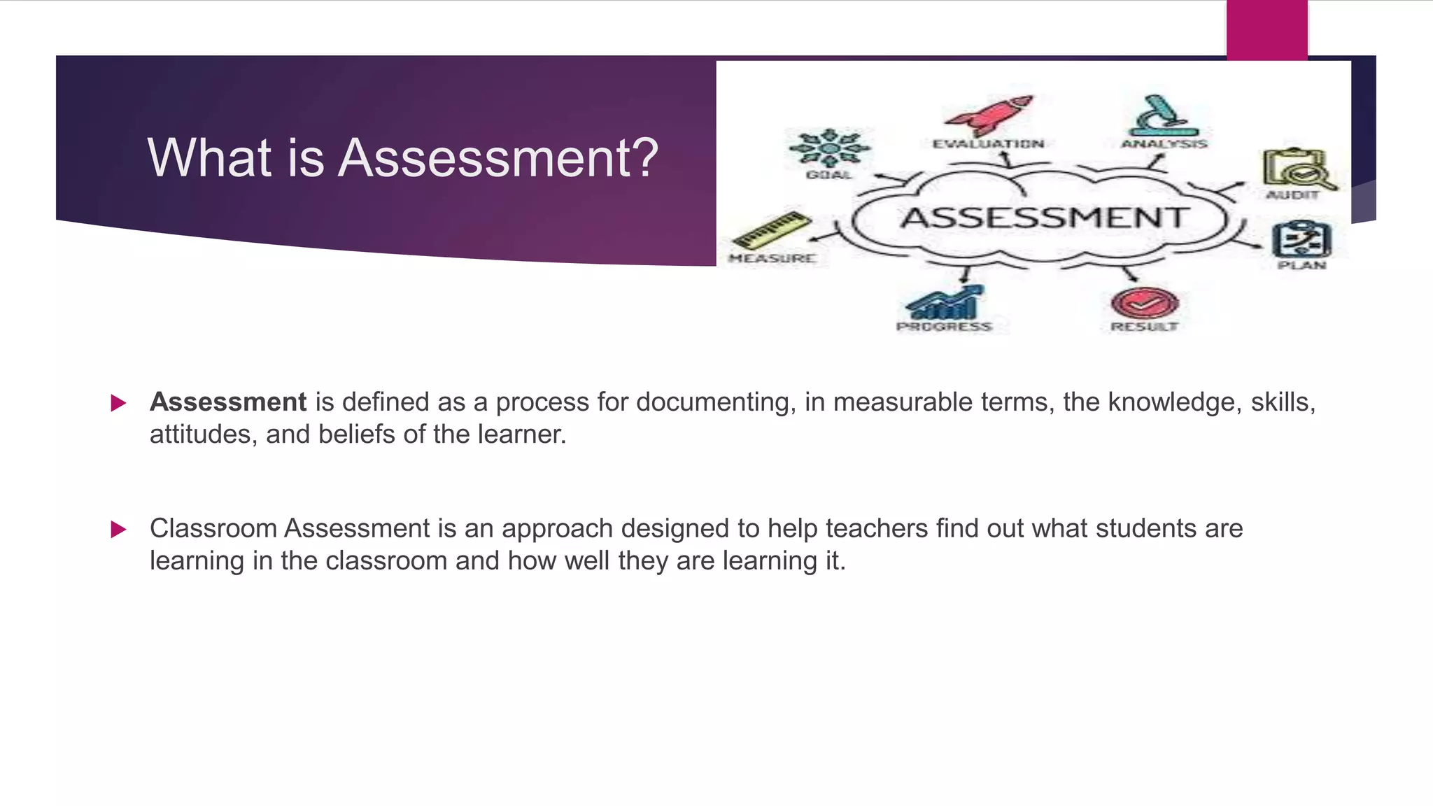 Final innovative classroom assessment strategies | PPTX | Educational ...