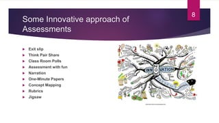 Final innovative classroom assessment strategies | PPTX