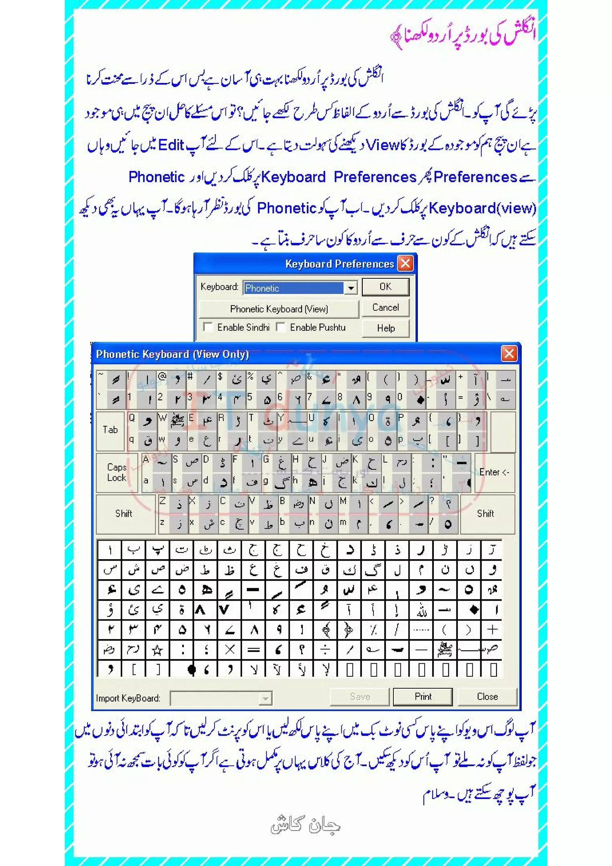Final inpage book learn inpage in urdu | PDF