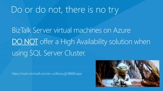 High available BizTalk infrastructure on Azure IaaS | PPT