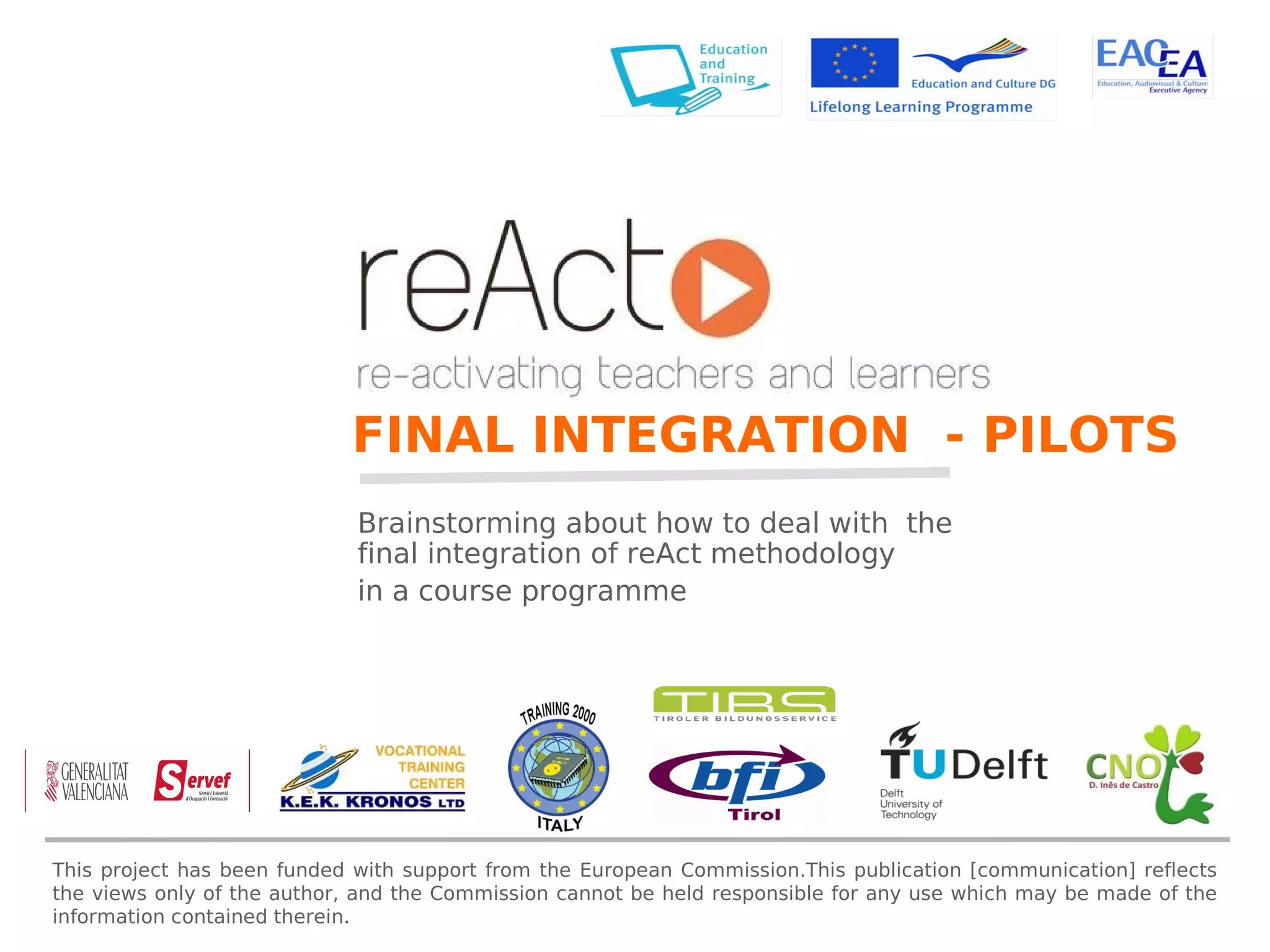 Final integration phase_brainstorming | PPT