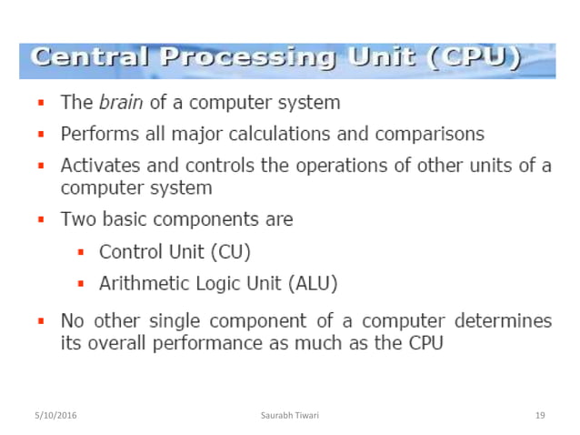 Introdution Of Computers | PPTX