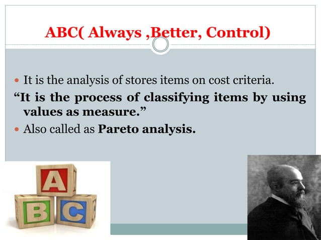 Inventory control in nursing | PPTX | Logistics | Business