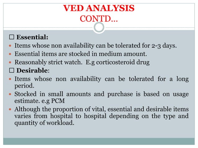 Inventory control in nursing | PPTX | Logistics | Business