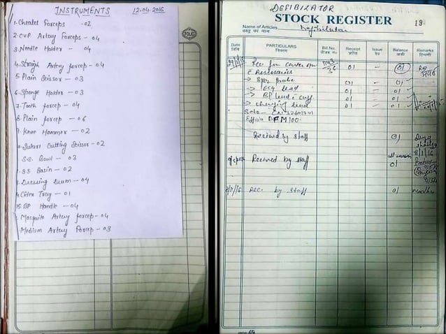 Inventory control in nursing | PPTX | Logistics | Business
