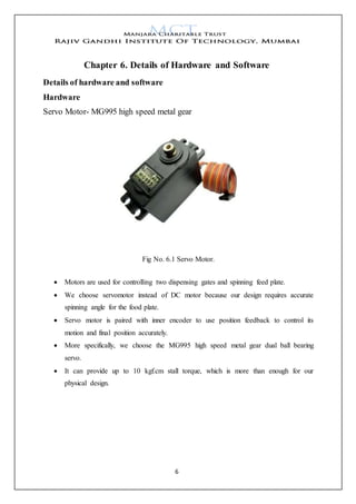 iot pet feeder report | DOCX