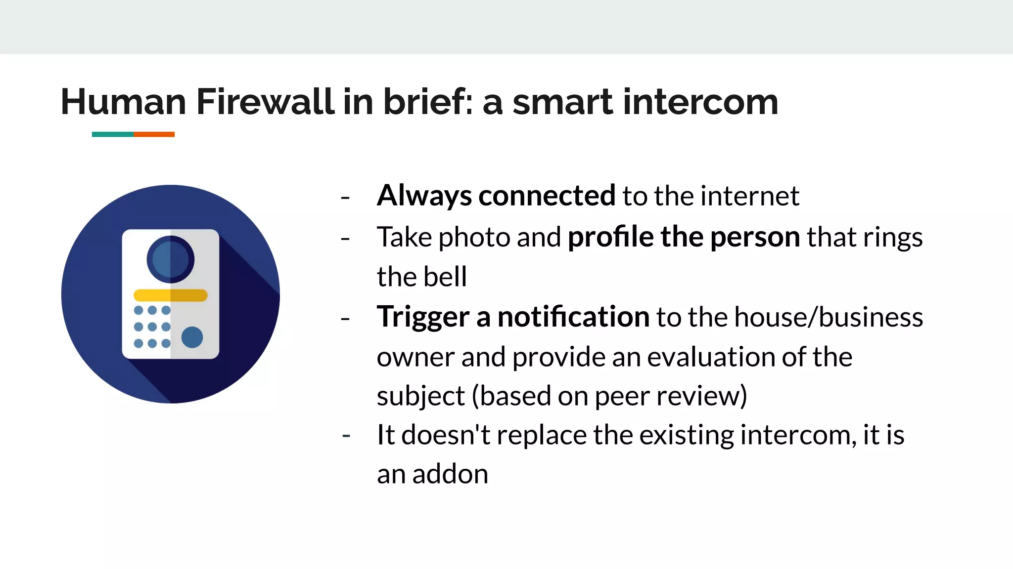 Human Firewall - IoT presentation | PPT