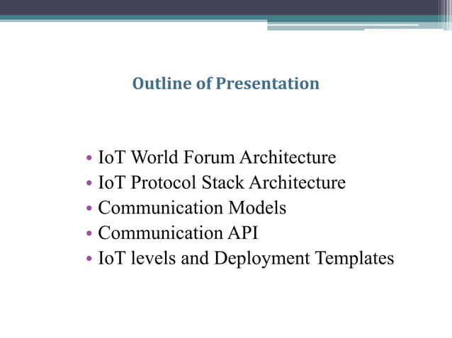 Final_IoT_Protocol Stack.pptx | Computer Networking | Computing