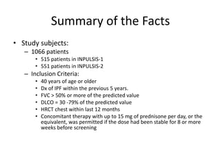 Final ipf journal club presentation | PPTX