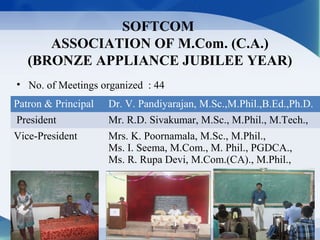 External Academic Audit 2014-15 - R.D.Sivakumar | PPT