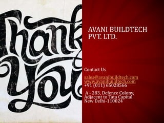 Avani Buildtech Pvt Ltd | PPT
