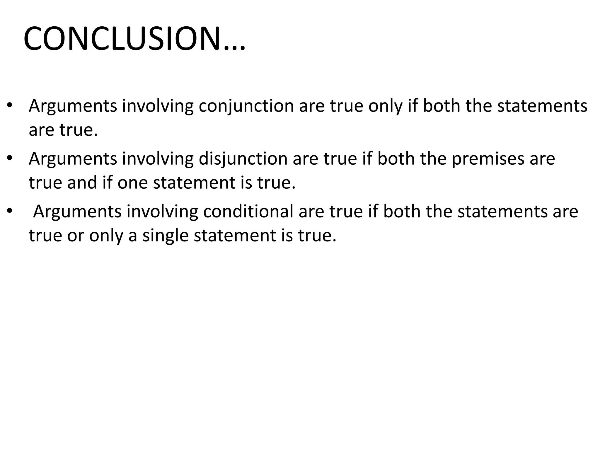 Truth tables presentation | PPTX