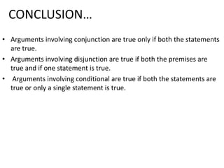 Truth tables presentation | PPTX