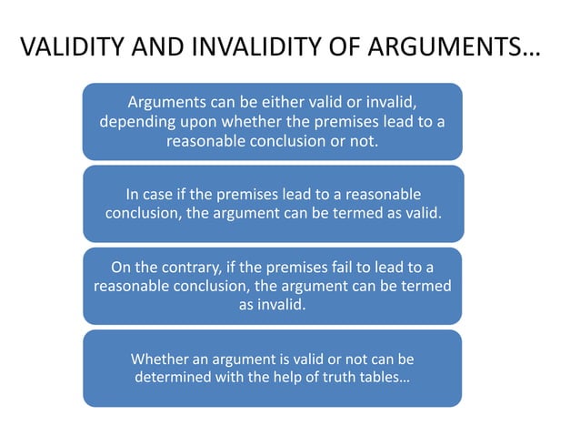 Truth tables presentation | PPTX