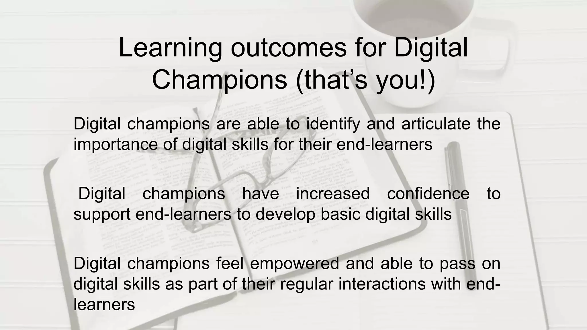 Finalised refresh digital champion training | PPTX