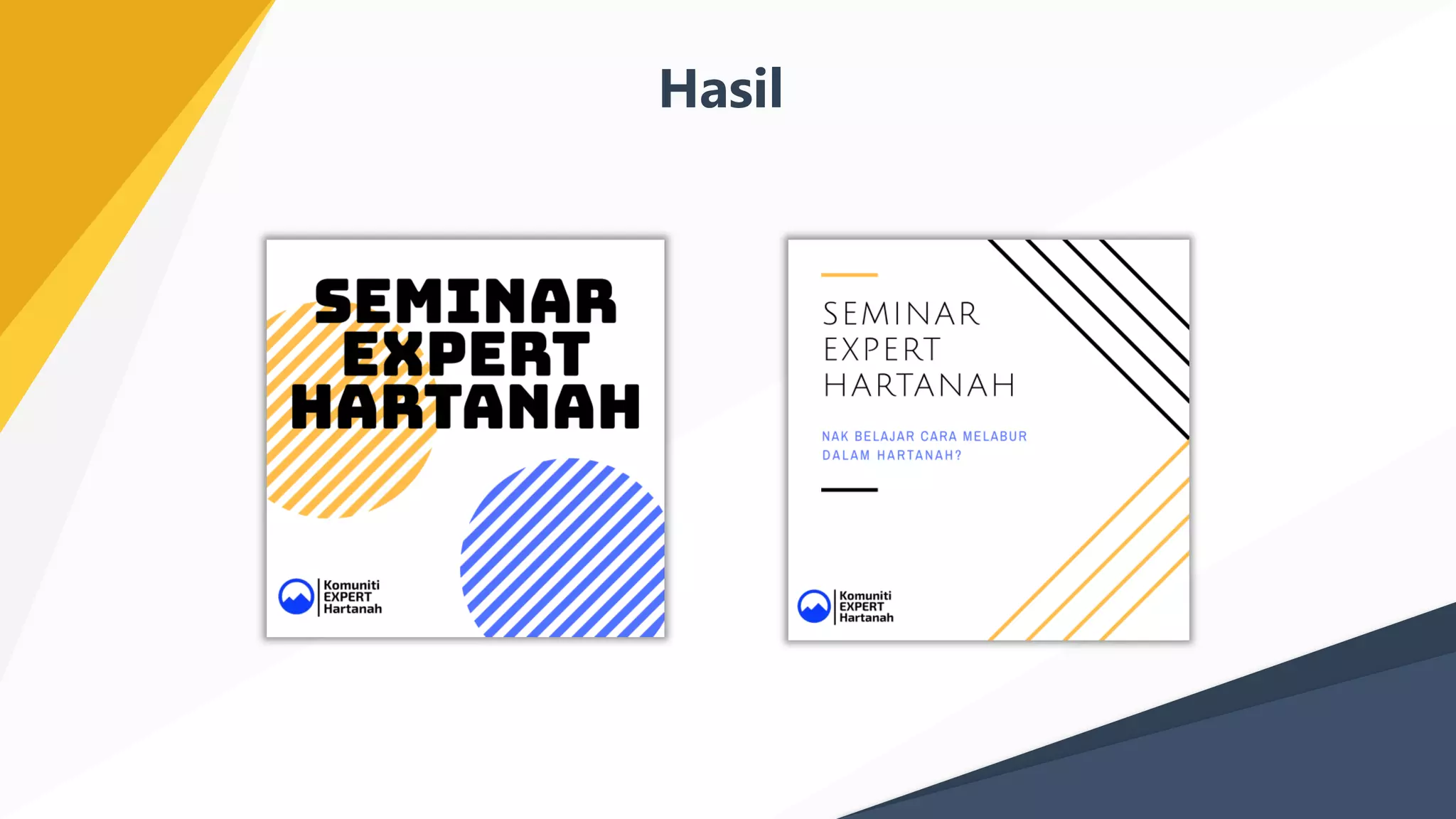 Contoh Slide Pembentangan Latihan Industri Pelajar Diploma Pemasaran ...