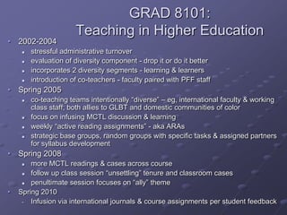 Multicultural Teaching and Learning as Everyone's Every Day Work | PPTX