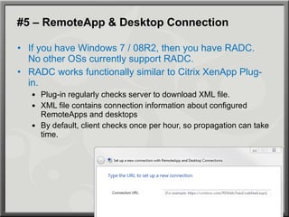 WinConnections Spring, 2011 - How to Securely Connect Remote Desktop ...