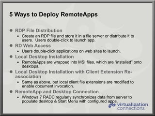WinConnections Spring, 2011 - How to Securely Connect Remote Desktop ...