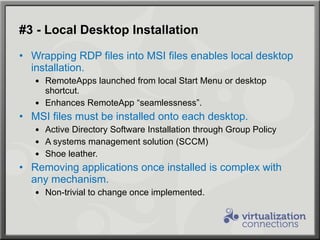 WinConnections Spring, 2011 - How to Securely Connect Remote Desktop ...