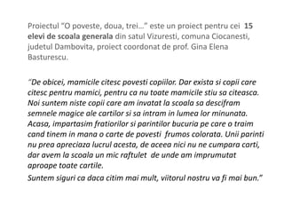 Finalizare proiect 066: Descriere | PPTX