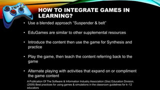 Game Based Leaning | PPT