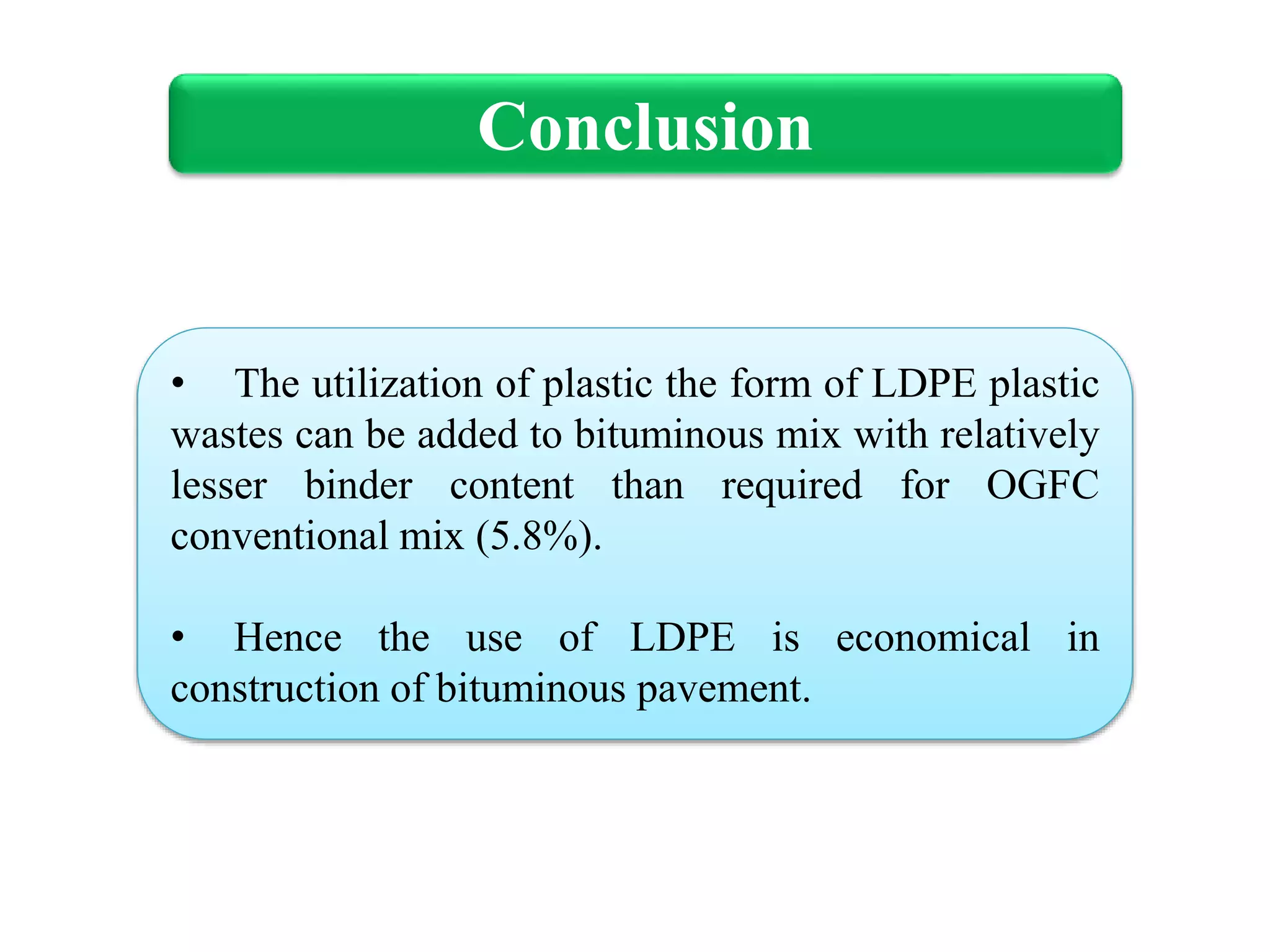 DESIGN OF OPEN GRADED FRICTION COURSE MIX USING POLYMER MODIFIED ...