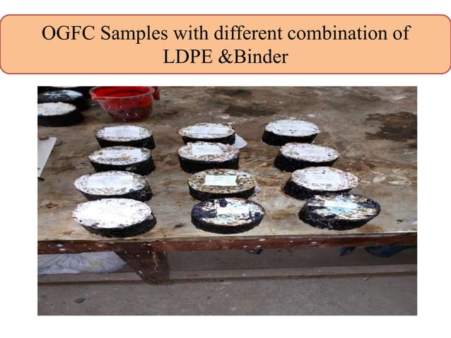 DESIGN OF OPEN GRADED FRICTION COURSE MIX USING POLYMER MODIFIED ...