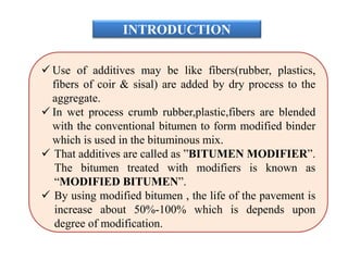 DESIGN OF OPEN GRADED FRICTION COURSE MIX USING POLYMER MODIFIED ...