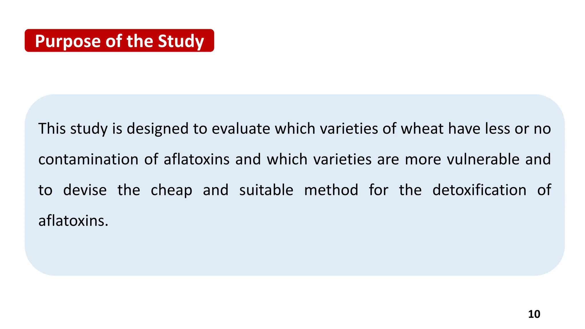 detection and detoxification of aflatoxin | PDF