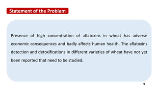 detection and detoxification of aflatoxin | PDF