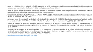 detection and detoxification of aflatoxin | PDF