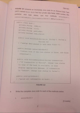 Final Paper UTP Algorithm Data Structure January 2010 | PDF