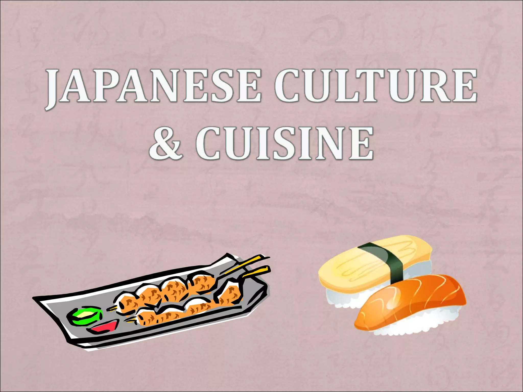 Final japanese food presentation | PPT