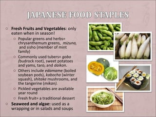 Final japanese food presentation | PPT