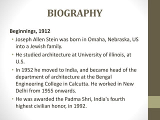 JOSEPH ALLEN STEIN | PPTX