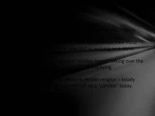 2012 Zombie Awareness Month | PPT