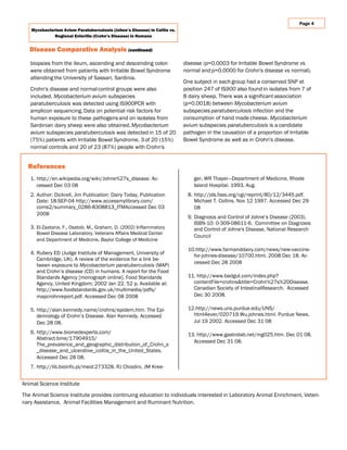 Mycobacterium Avium Paratuberculosis (Johne’s Disease) | PDF