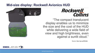 Jonathan Waldern (DigiLens): DigiLens Switchable Bragg Grating ...