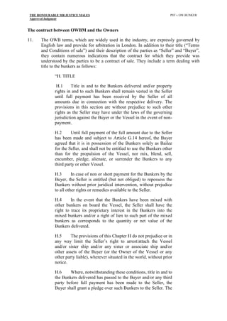 Final judgment -_pst_v_ow_bunker_2015-569580 | PDF